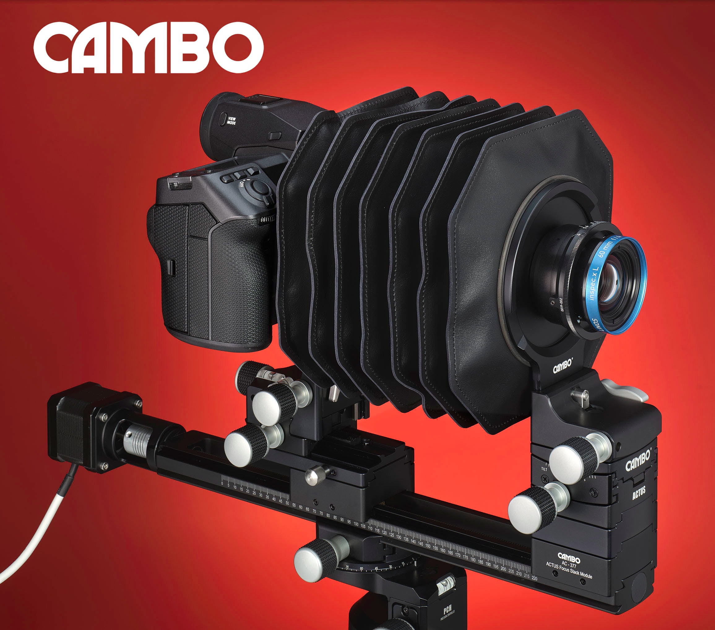 Focus Stacking Rail for Actus View Cameras – Cambo USA